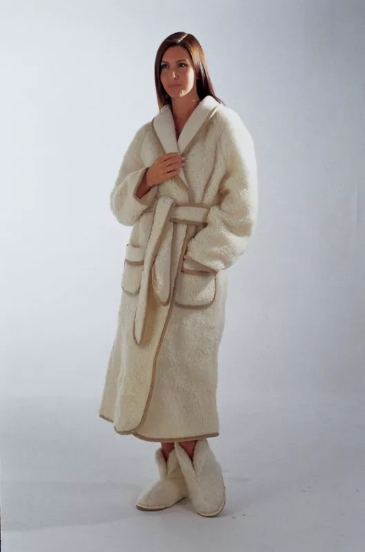 Merino Wool Soft Feel Dressing Gown